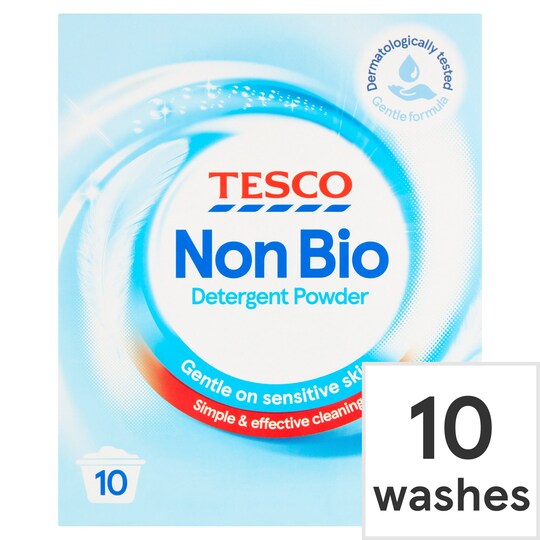 Tesco Non Bio. Laundry Powder 10 Wash 650G - Tesco Groceries