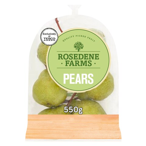 Rosedene Farms Small Pear Pack 550G - Tesco Groceries