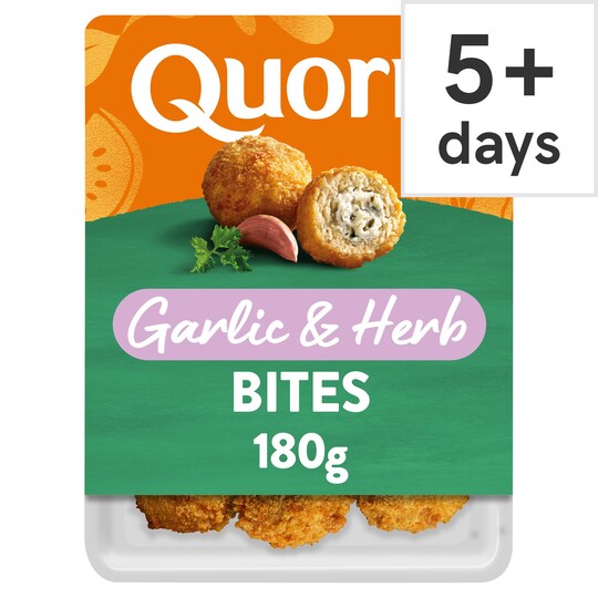 Quorn Garlic & Herb Bites 180G - Tesco Groceries