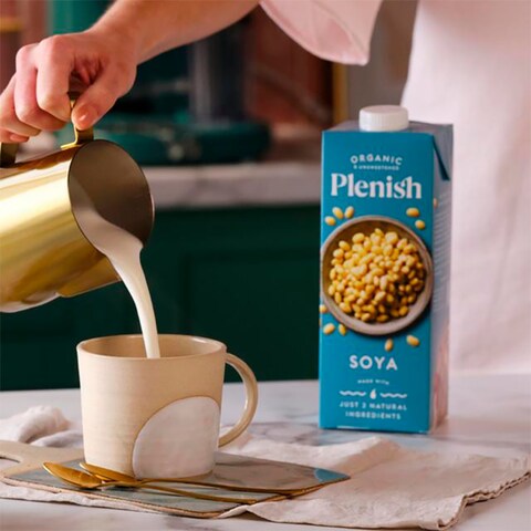 Plenish Organic Soya 1LTR - Tesco Groceries