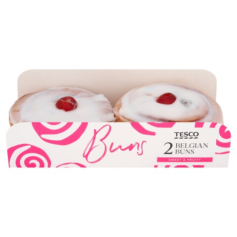 Tesco Belgian Bun - Tesco Groceries