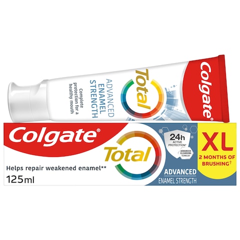 Colgate Total Advanced Enamel Strength Toothpaste 125ml - Tesco Groceries