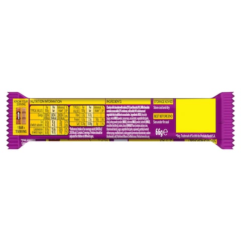 Yorkie Raisin & Biscuit Duo Chocolate Bar 66g - Tesco Groceries