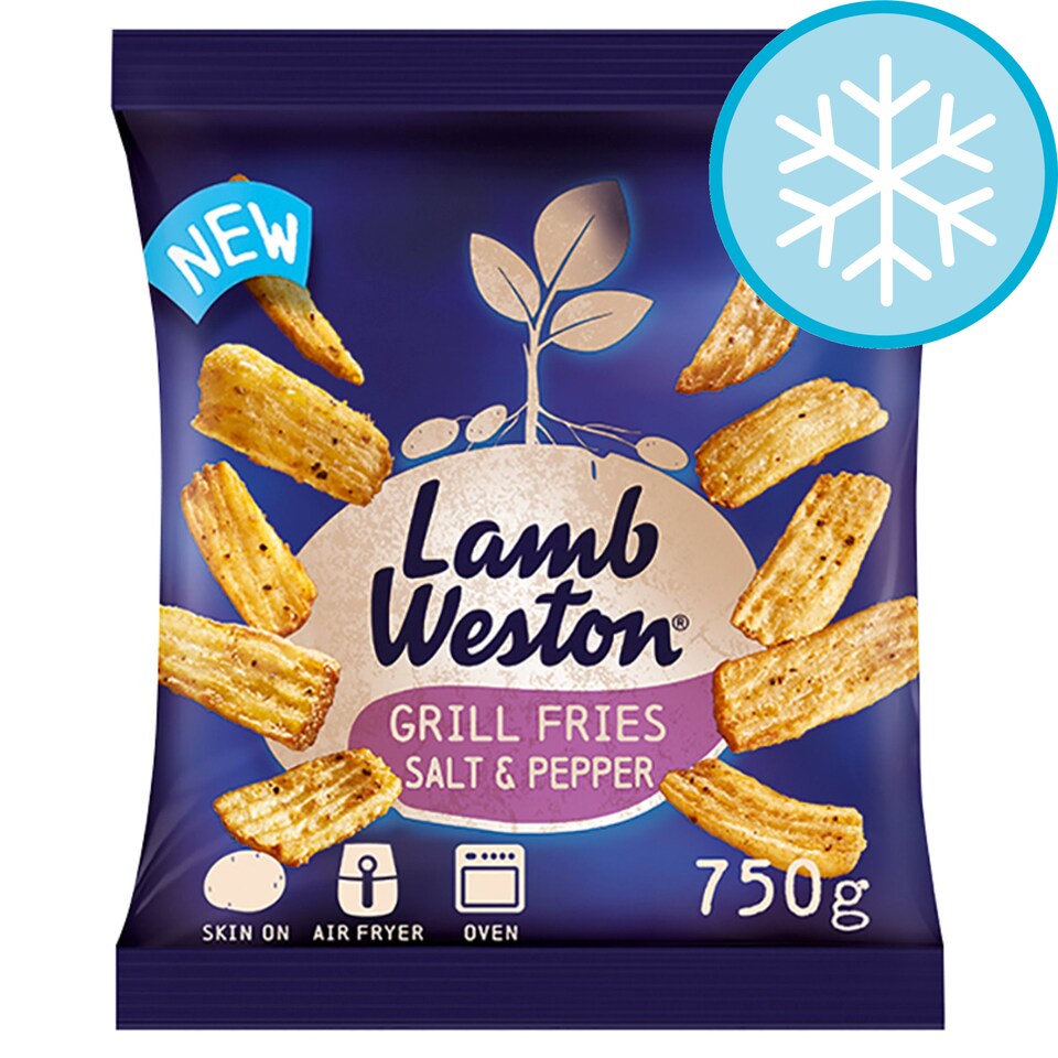 Lamb Weston Salt & Pepper Grill Fries 750g - Tesco Groceries