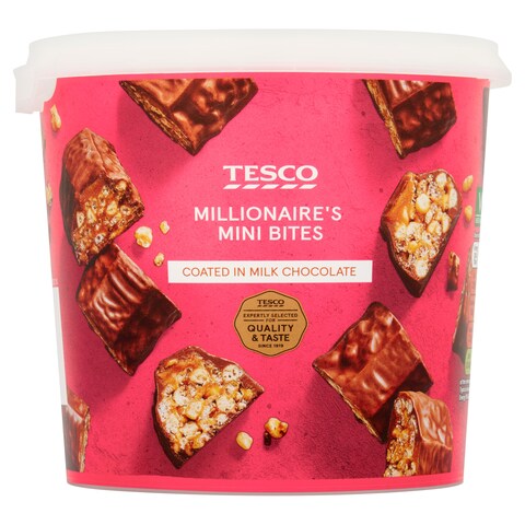 Tesco Millionaire Mini Bites 250g - Tesco Groceries