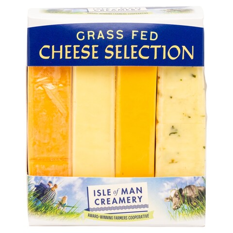 Isle of Man Cheese Selection Pack 320g - Tesco Groceries