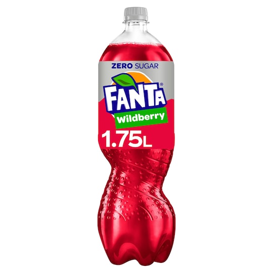 Fanta Zero Wild Berries 1.75 Litre - Tesco Groceries