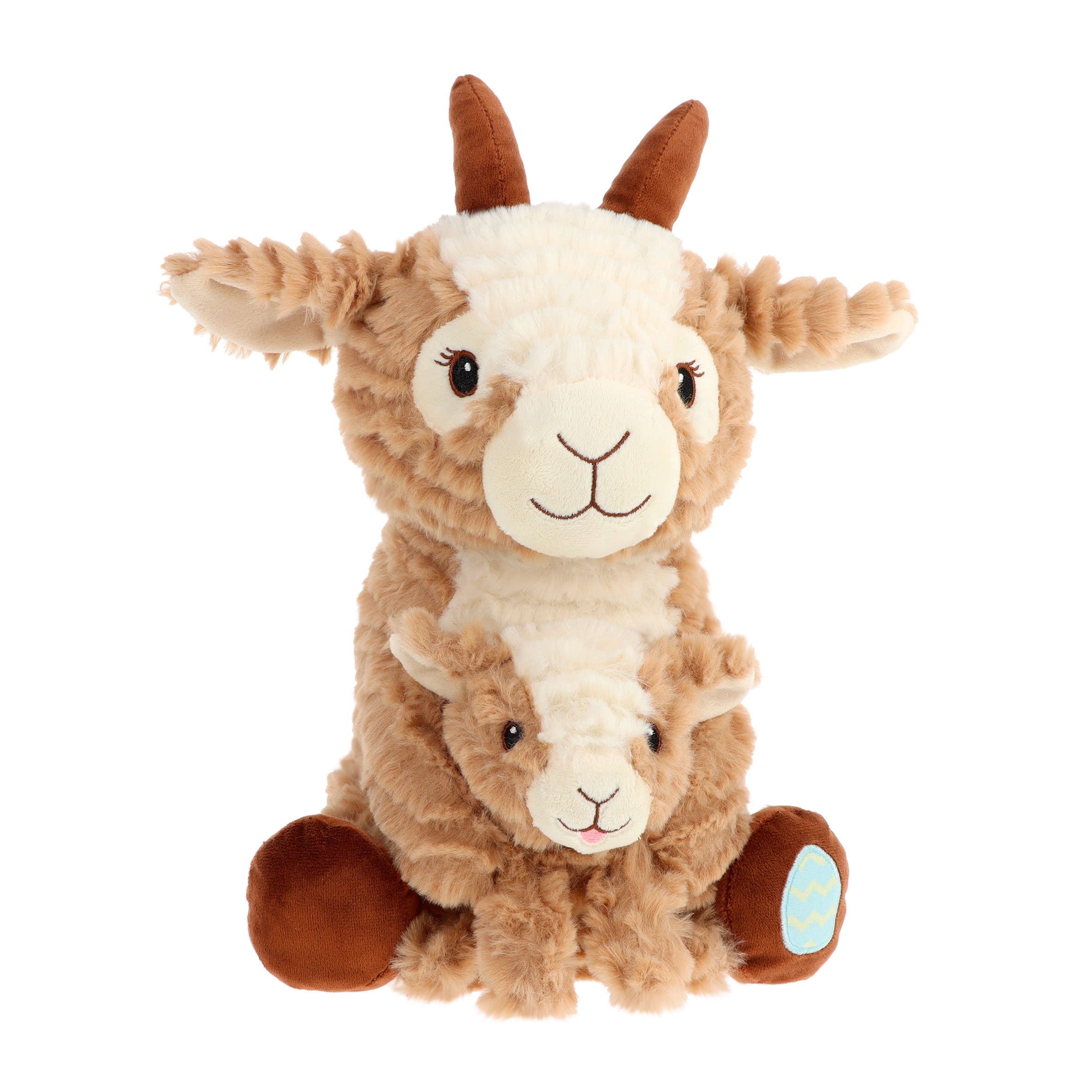 Keel Toys Easter Goat Mum & Baby Plush - Tesco Groceries