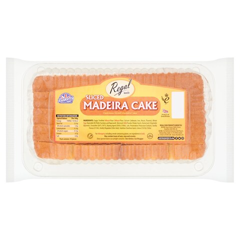 Regal Sliced Madeira Cake 10 Pieces - Tesco Groceries