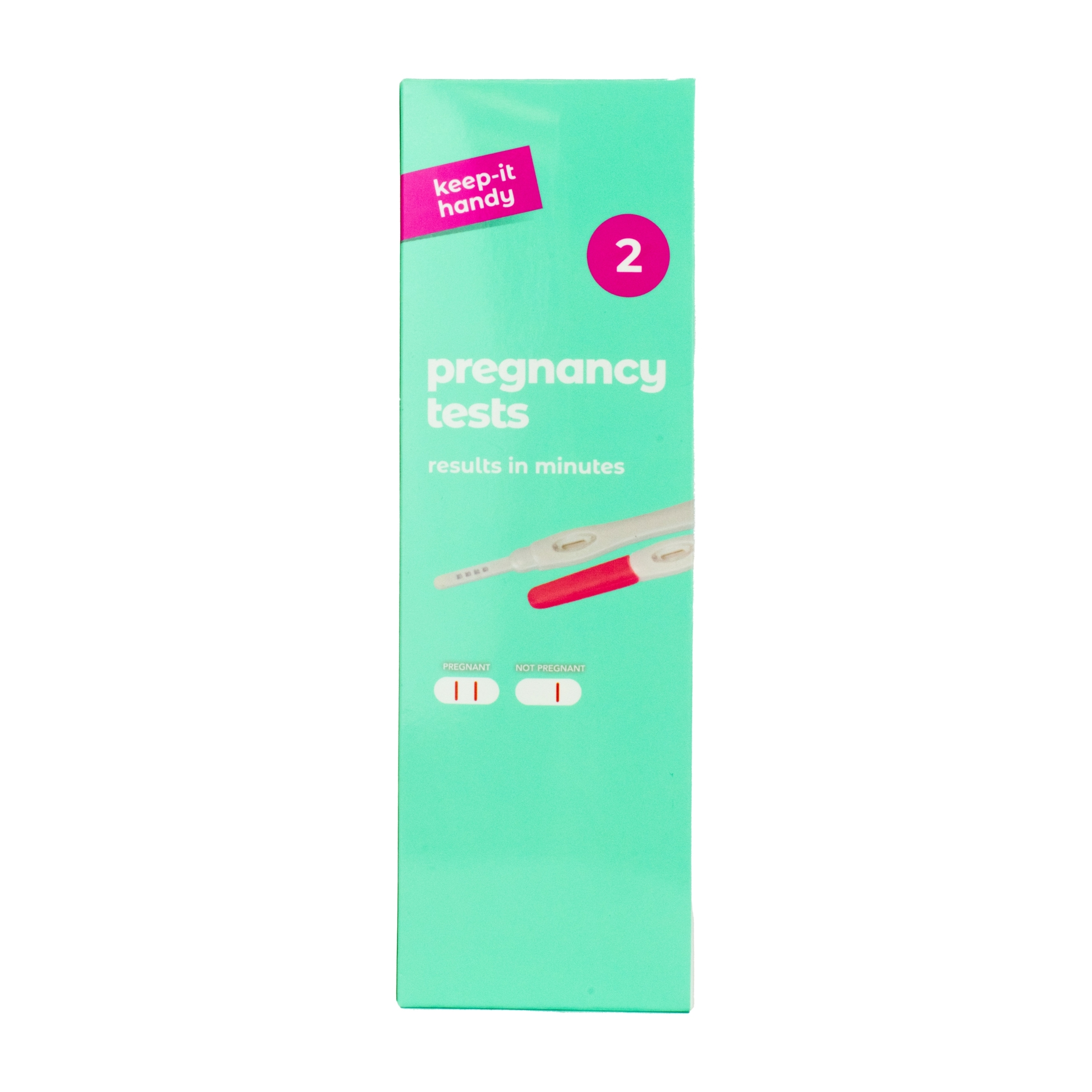 KEEP IT HANDY CLEAR RESPONSE MIDSTREAM PREGNANCY TESTS 2PK - Tesco ...