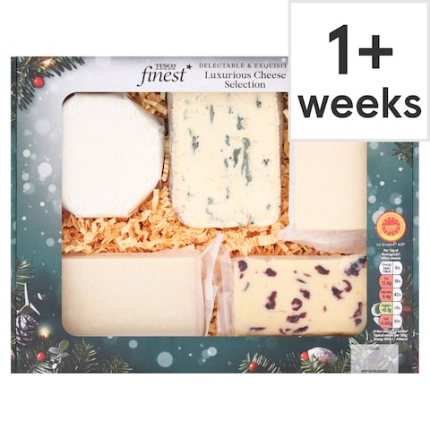 Tesco Finest Luxurious Cheese Selection 565g - Tesco Groceries