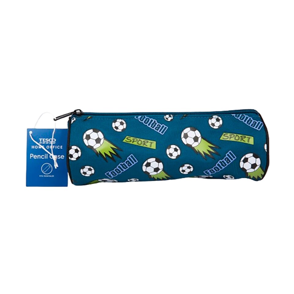 TESCO FOOTBALL PENCIL CASE - Tesco Groceries