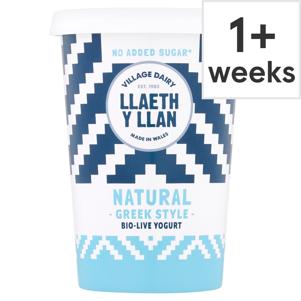 Llaeth Y Llan Natural Yogurt 450G - Tesco Groceries