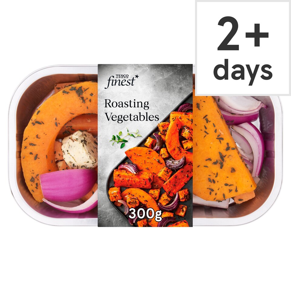 Tesco Finest Roasting Vegetables 300g - Tesco Groceries