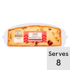 Tesco Cherry Madeira Cake - Tesco Groceries