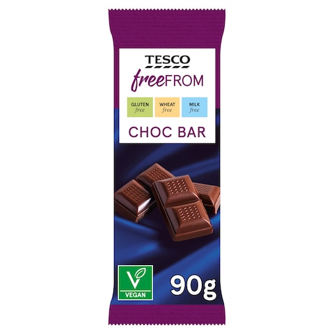 Tesco Free From Chocolate Bar 90G - Tesco Groceries