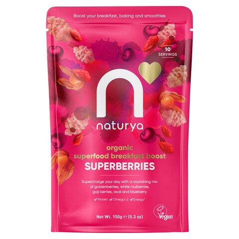Naturya Super Food Breakfast Berries 150G - Tesco Groceries