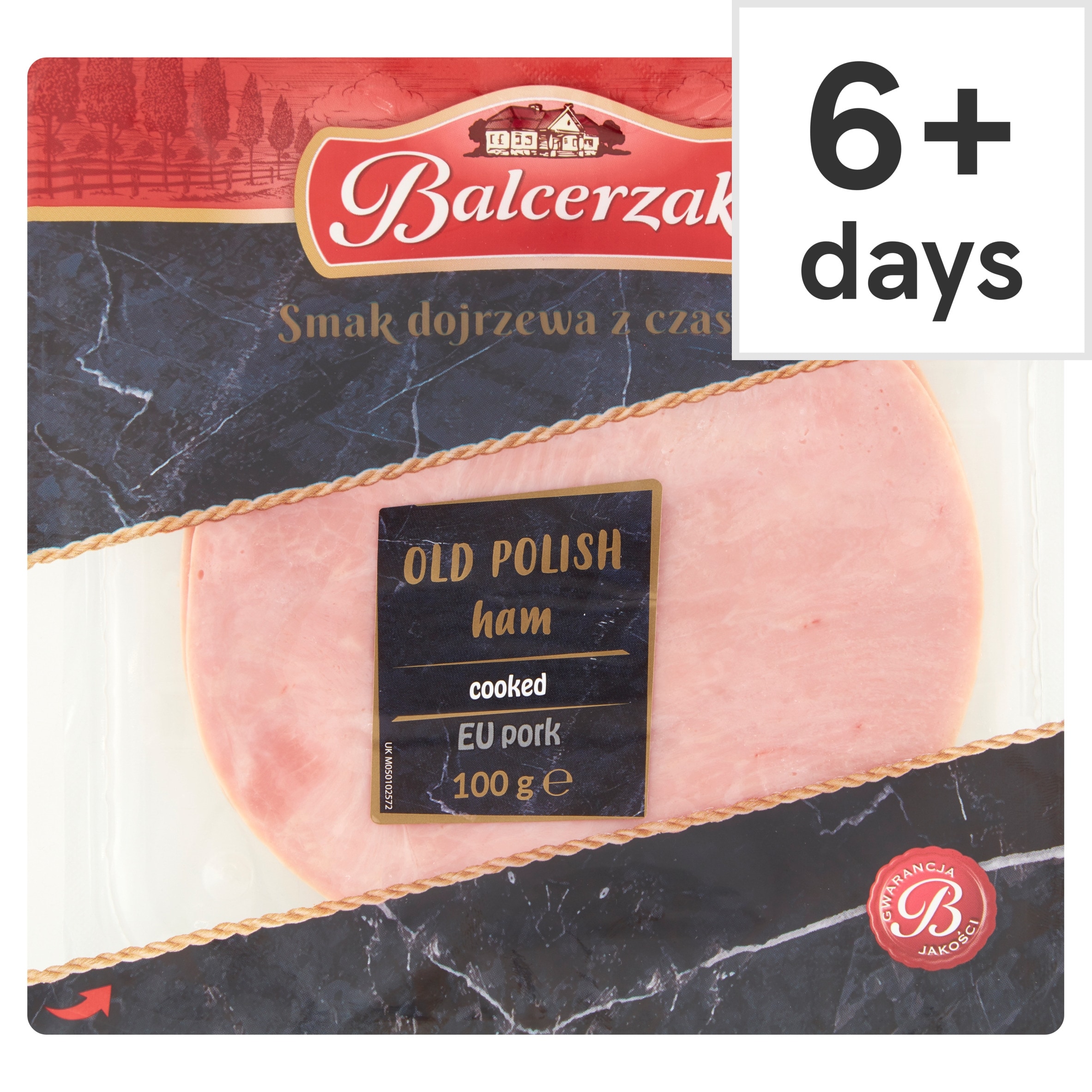 Balcerzak Old Polish Ham 100G - Tesco Groceries