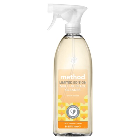 Method Multi Surface Cleaner Cream Custard 828ml - Tesco Groceries