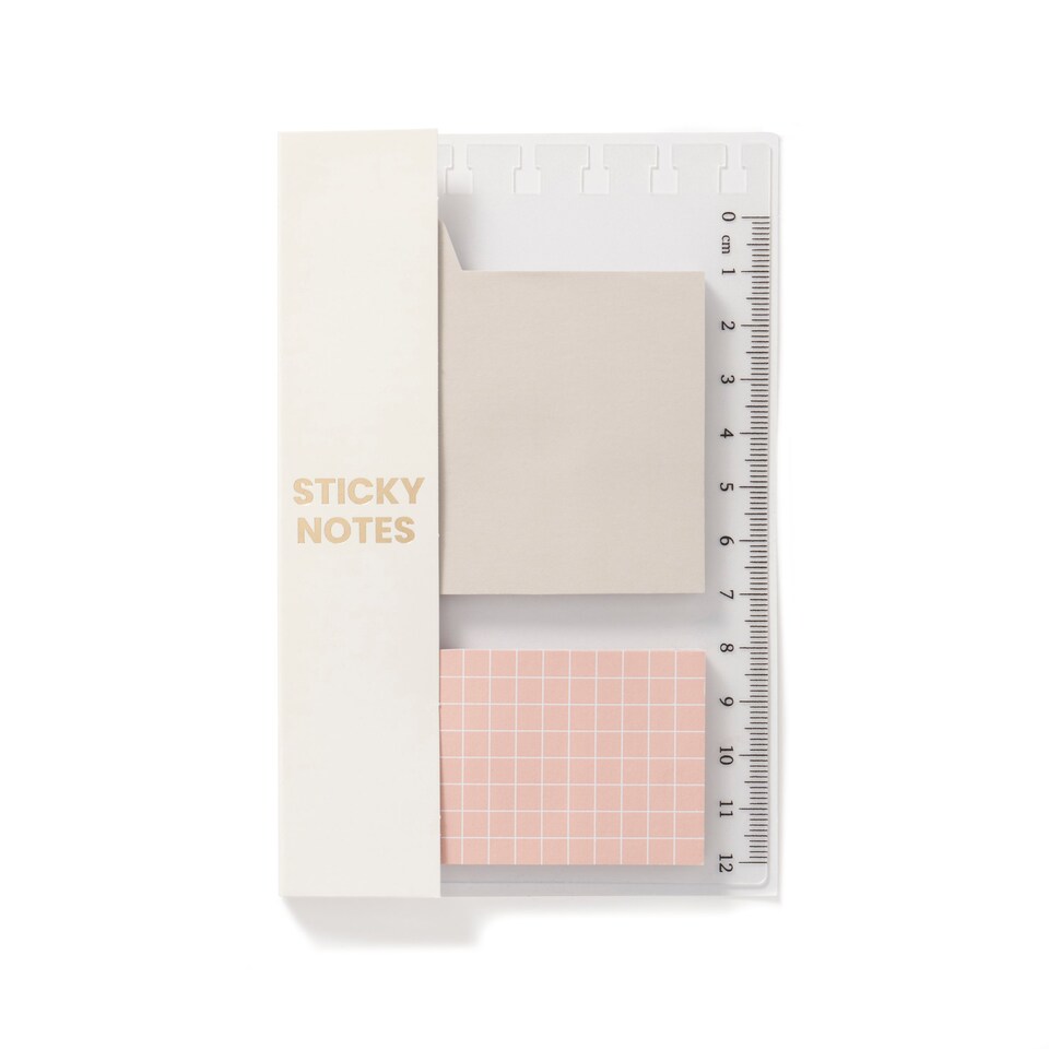 Paperchase 2pk Sticky Note Set - Tesco Groceries
