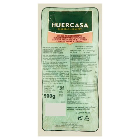 Huercasa Beetroot Boiled and Peeled 500g - Tesco Groceries