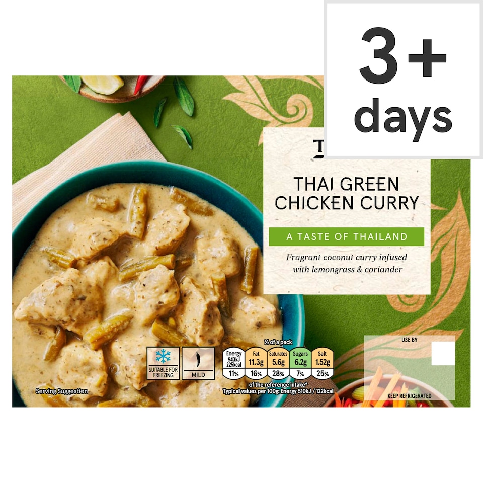 Tesco Thai Green Chicken Curry 400g - Tesco Groceries