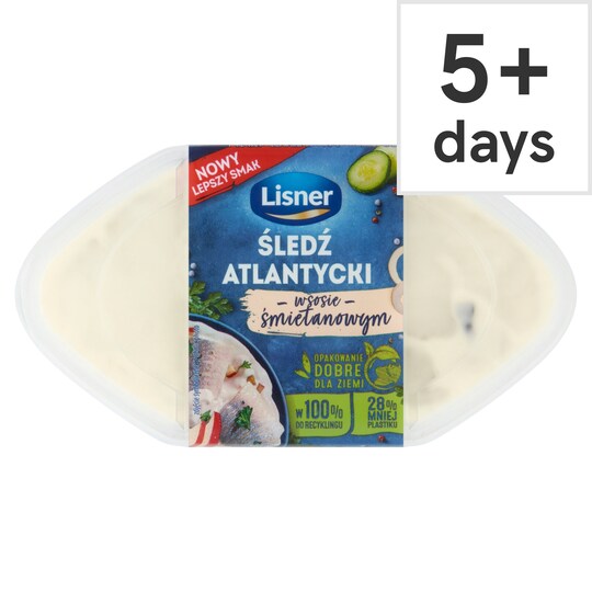 Lisner Herring Creamy Sauce 280G - Tesco Groceries