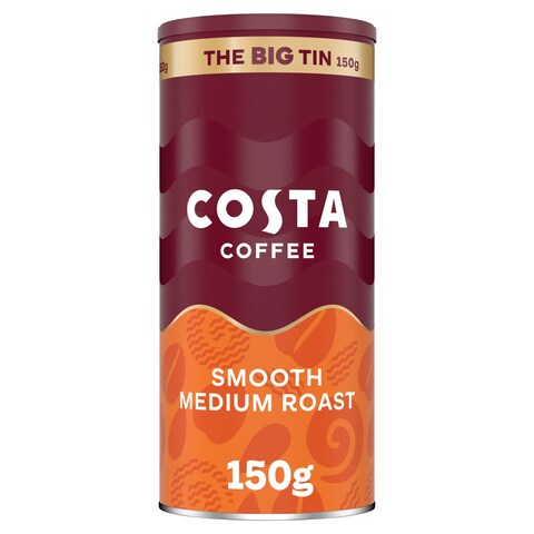 Costa Coffee Smooth Medium Roast instant 150g - Tesco Groceries