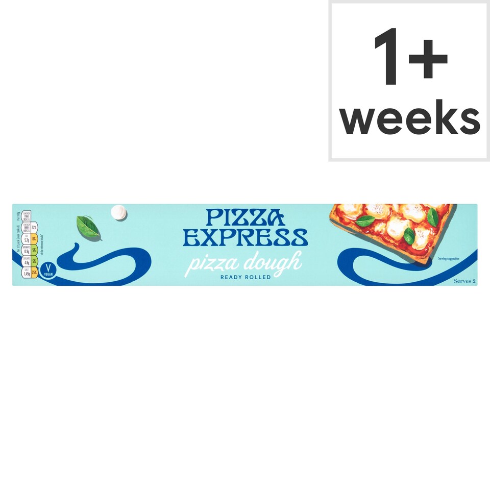Pizza Express Ready Rolled Pizza Dough 400G - Tesco Groceries