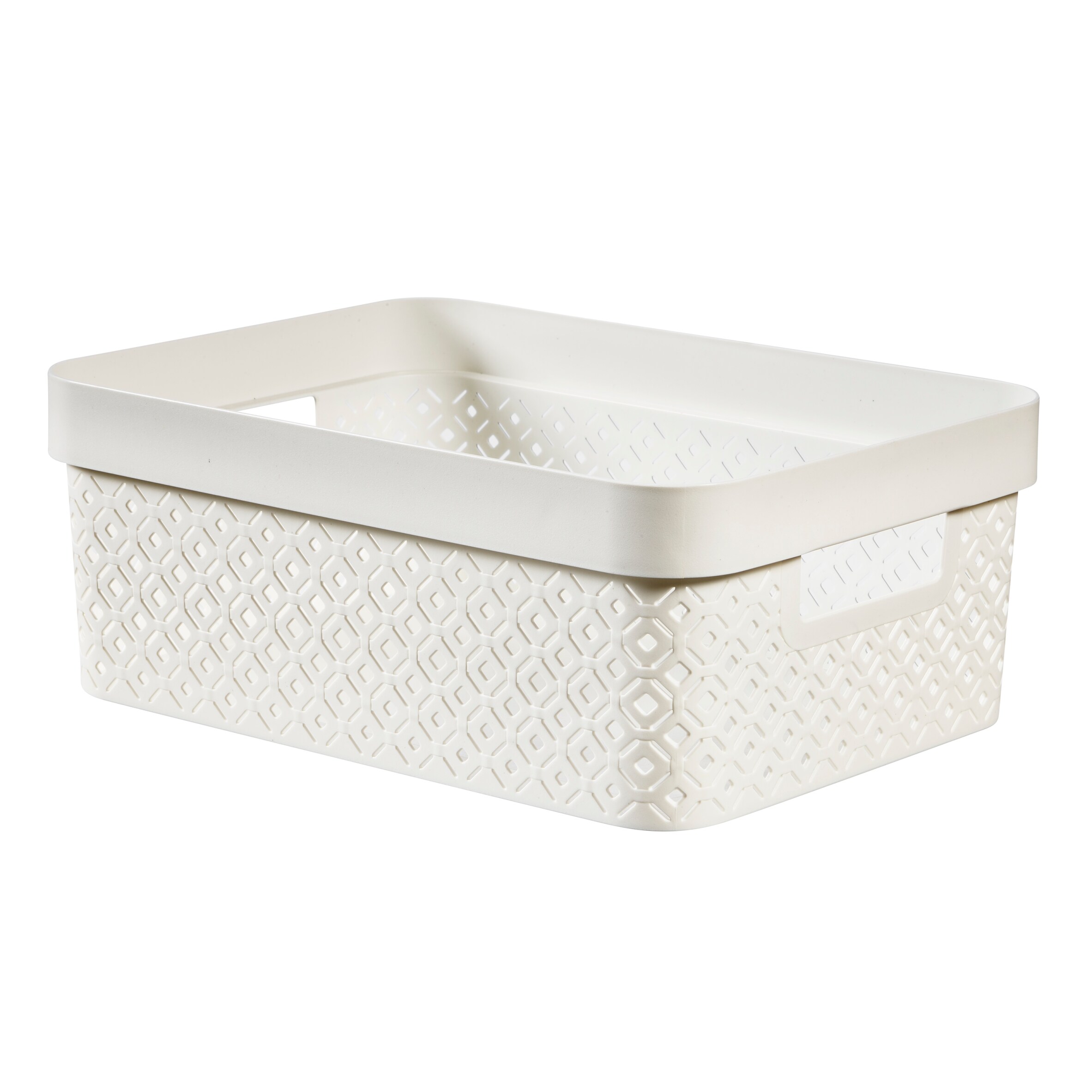 Curver Terrazzo White Storage Basket 11L - Tesco Groceries
