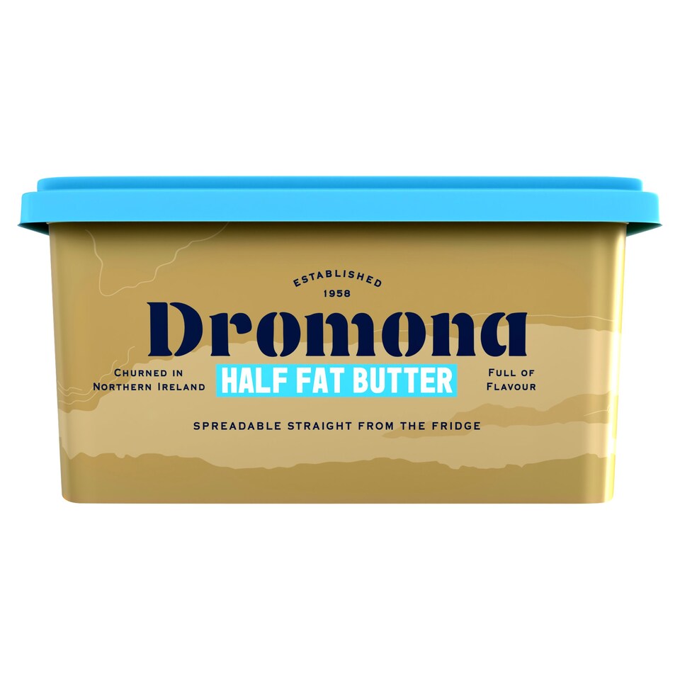 Dromona Half Fat Butter 500G - Tesco Groceries