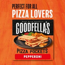 Goodfella's Pizza Pockets Pepperoni 2 Pack 250G - Tesco Groceries