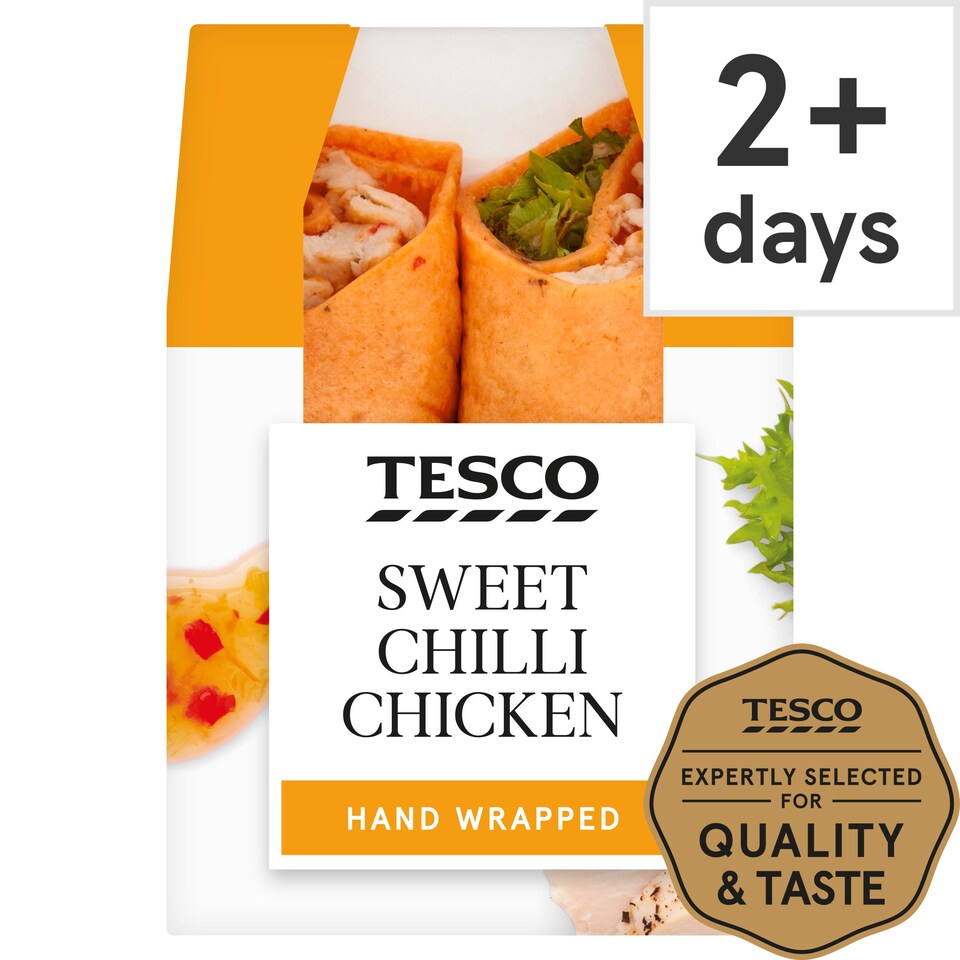 Tesco Sweet Chilli Chicken Wrap - Tesco Groceries