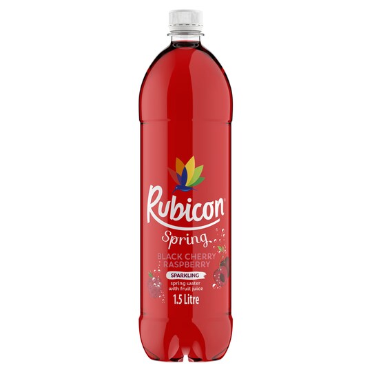 Rubicon Spring Water Black Cherry Raspberry 1.5L - Tesco Groceries