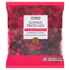 Tesco Frozen Summer Fruits Mix 500G - Tesco Groceries