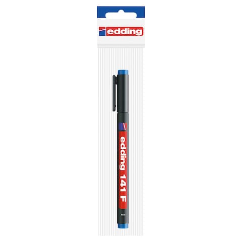 Edding Permanent Blue Marker 141F 1 pcs - Tesco Groceries
