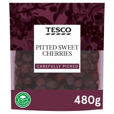 Tesco Pitted Dark Sweet Frozen Cherries 480G - Tesco Groceries