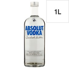 Absolut Swedish Vodka 1L - Tesco Groceries