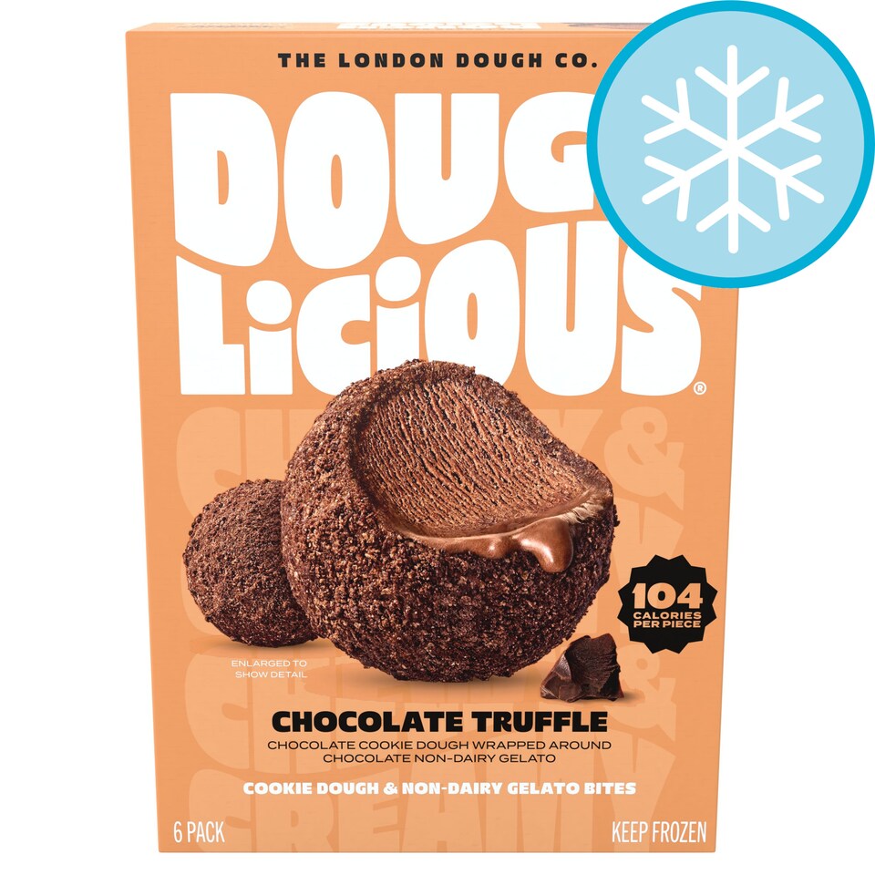 Doughlicious Dough.Chi Chocolate Truffle Dessert 6X34g - Tesco Groceries