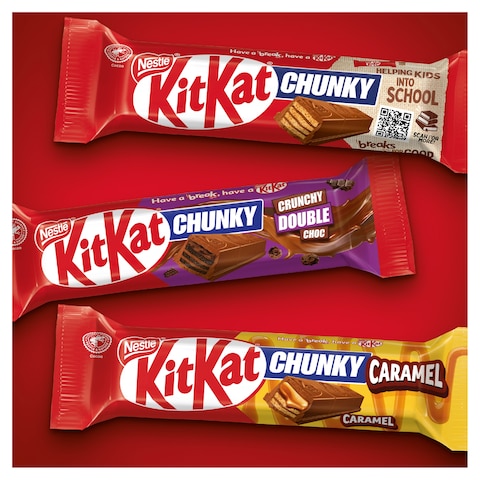 Kit Kat Chunky Milk Chocolate Bars Multipack 40g 4 Pack - Tesco Groceries