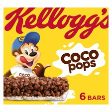 Kellogg's Coco Pops Cereal Bar 6 X 20G - Tesco Groceries