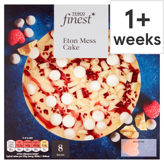 Tesco Finest Eton Mess Cake - Tesco Groceries
