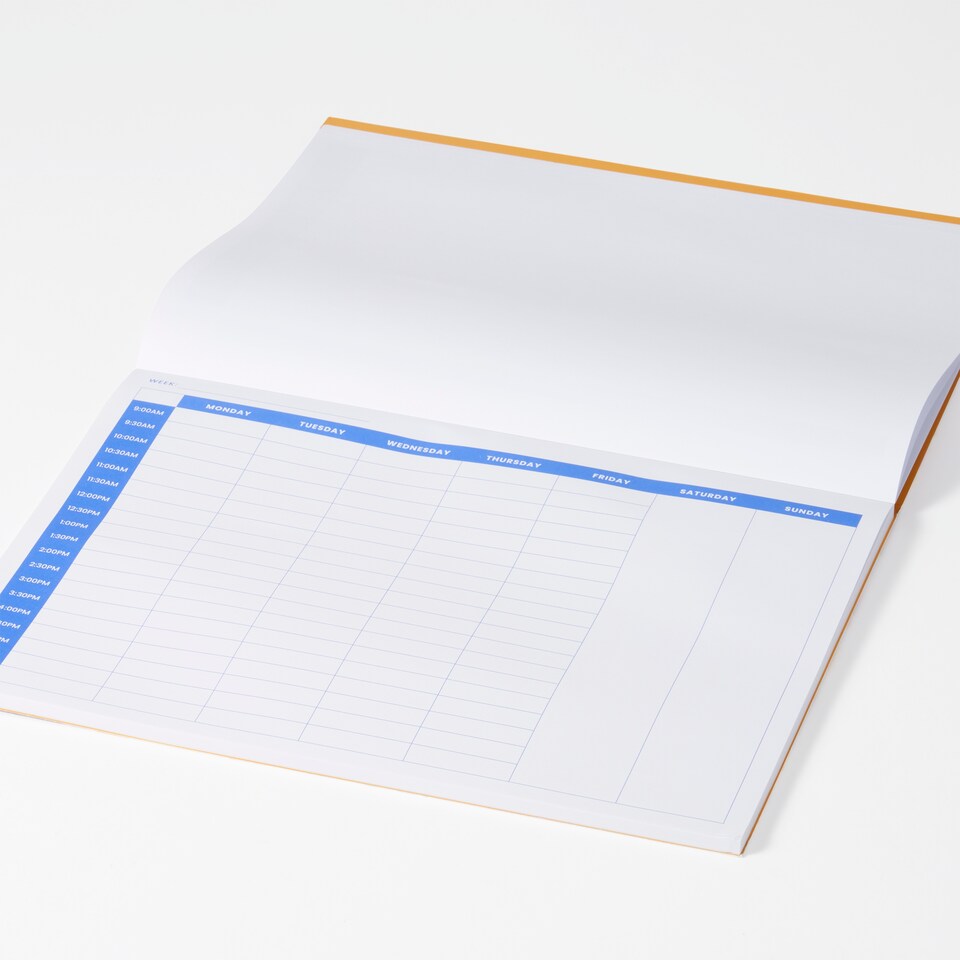 Paperchase Badge Collector A4 Weekly Planner - Tesco Groceries