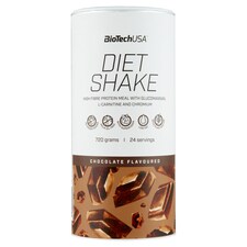 BioTechUSA Diet Shake Chocolate Flavoured Whey Protein Drink Powder 720 ...