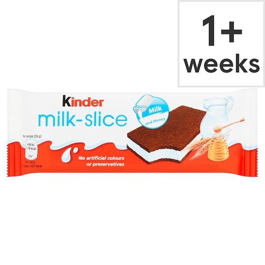 Ferrero Kinder Milk Slice 28G - Tesco Groceries