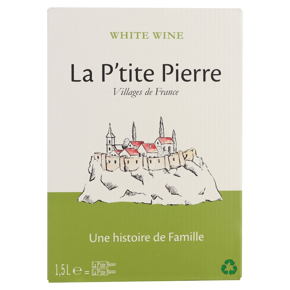 La P'tite Pierre Blanc 1.5L - Tesco Groceries