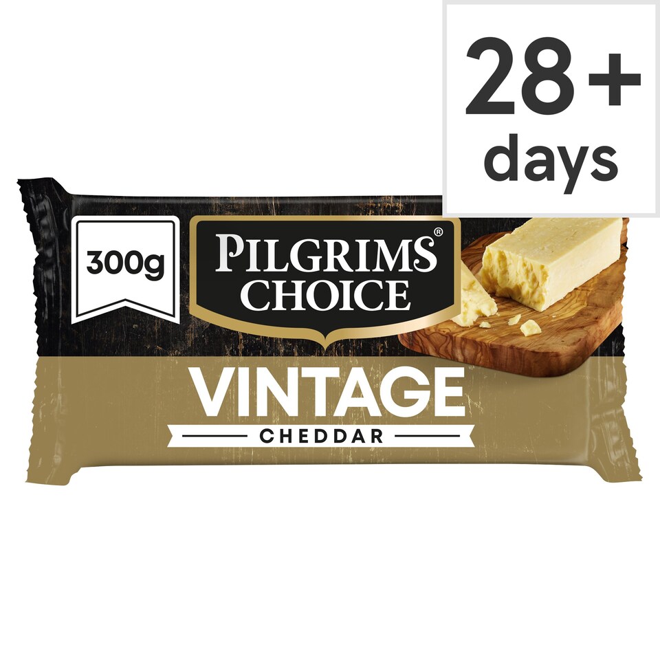 Pilgrims Choice Vintage White Ched 300g - Tesco Groceries