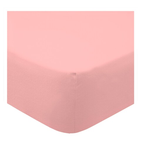 Tesco Clay Pink 100% Cotton Fitted Sheet Single - Tesco Groceries