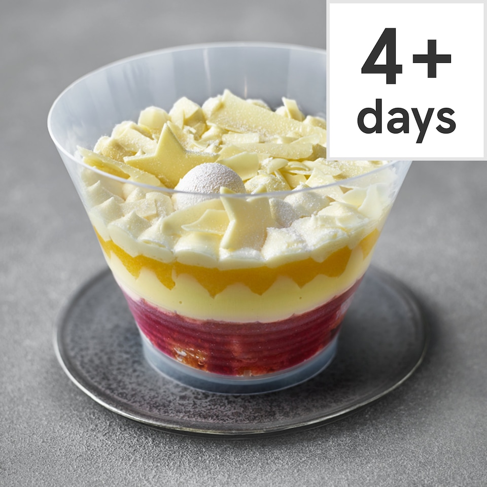 Tesco Finest Raspberry & Peach Bellini Trifle 780g (Serves 8) - Tesco ...