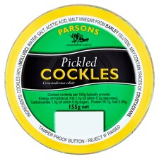 Parsons Pickled Cockles 155G - Tesco Groceries